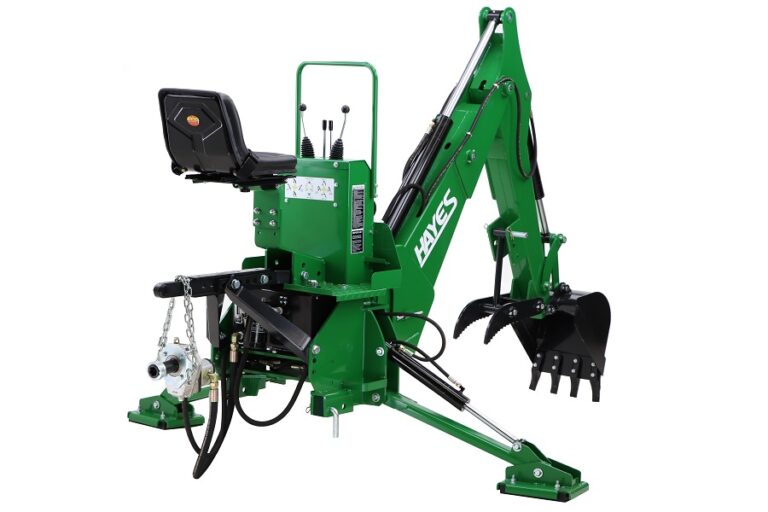 TRACTOR 3 POINT LINK BACKHOE MEDIUM - Hayes Products - Tractor ...