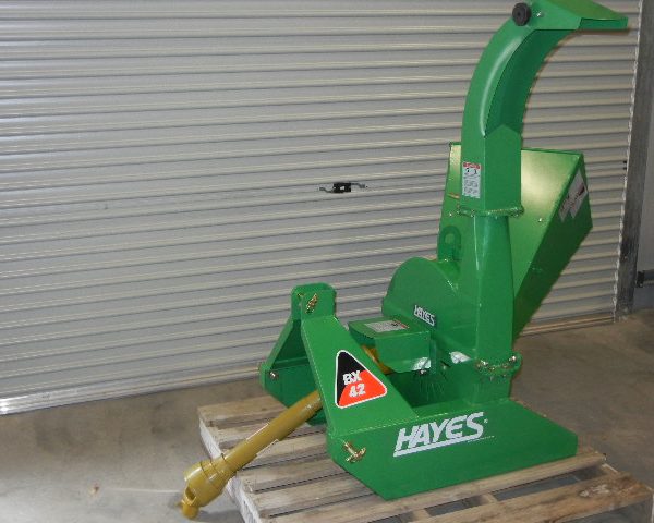 4 Inch gravity feed PTO wood chipper - Hayes Products - Tractor ...