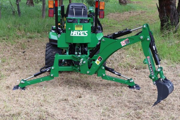 TRACTOR 3 POINT LINK BACKHOE SUB COMPACT - Hayes Products - Tractor ...